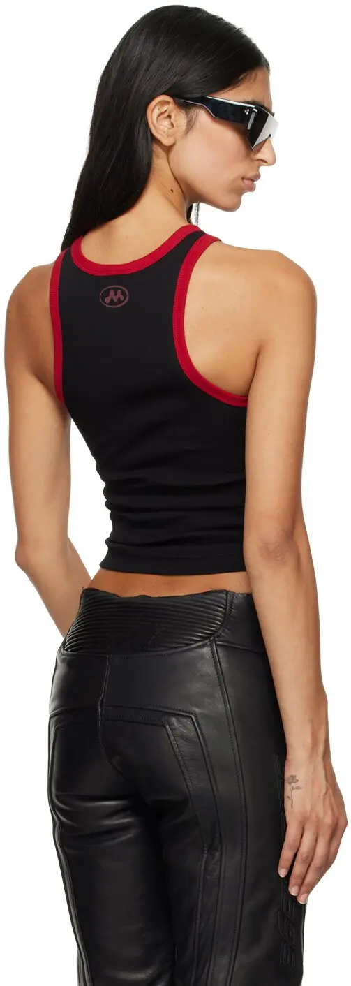 Mowalola Forever' Tank Top In 0372 Black - 19% Off | Editorialist